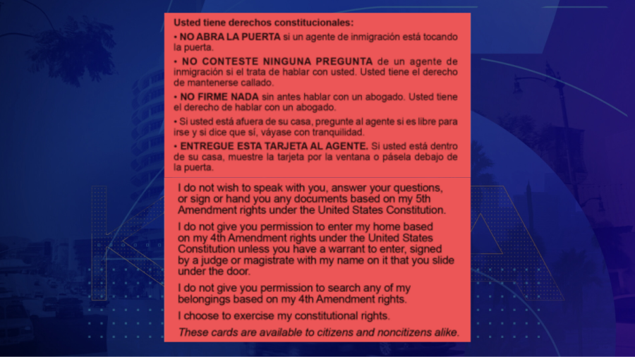 LA schools distributing ‘red cards’ to help immigrant families ‘assert ...