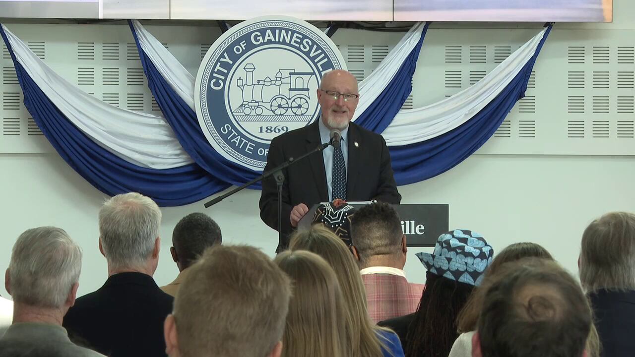 Mayor Harvey Ward touts gun violence prevention in Gainesville’s ‘State ...