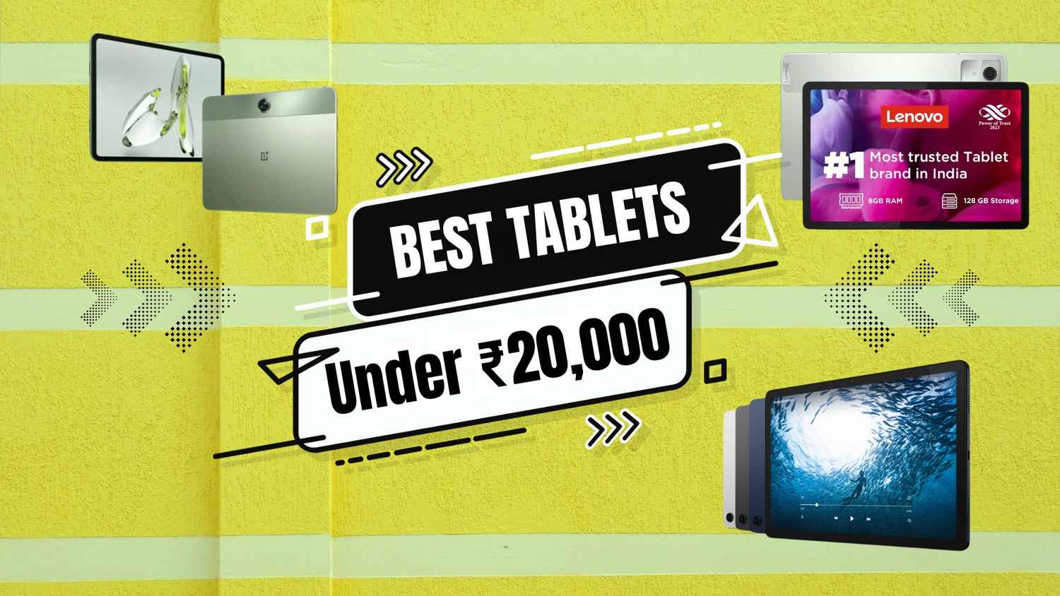 Best tablets under 20000 in January 2025: OnePlus Pad Go, Galaxy Tab A9 ...