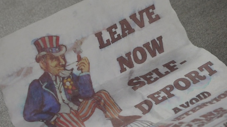 Knoxville police reports racist flyers to FBI terrorism task force