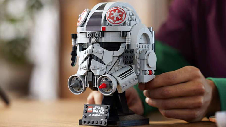 Power of the Force kicks off with the LEGO AT-AT Driver Helmet