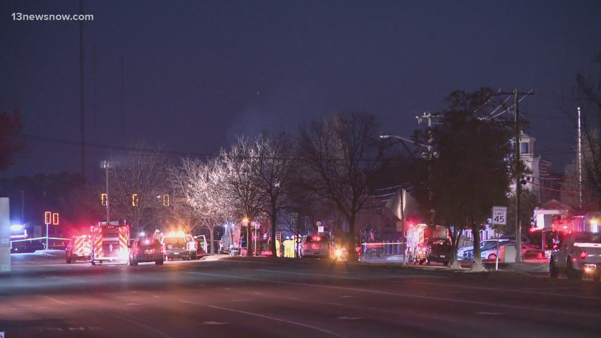 Roads slowly reopen after gas leak in Virginia Beach