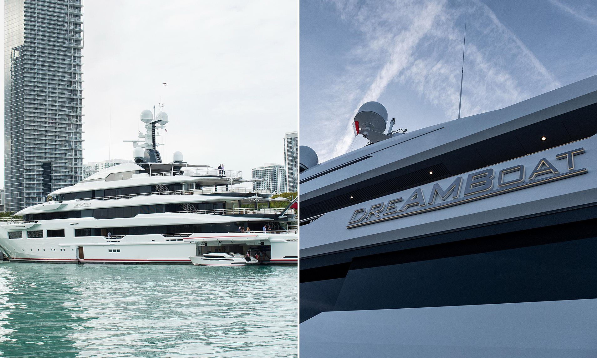 NFL owner docks his $180m superyacht in New Orleans as the rich and ...