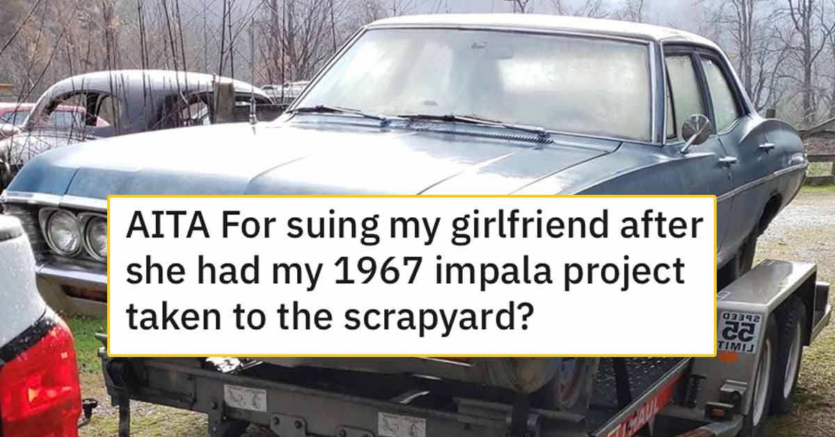 Unhinged Girlfriend Sends Boyfriend's Beloved '67 Impala Project Car to ...