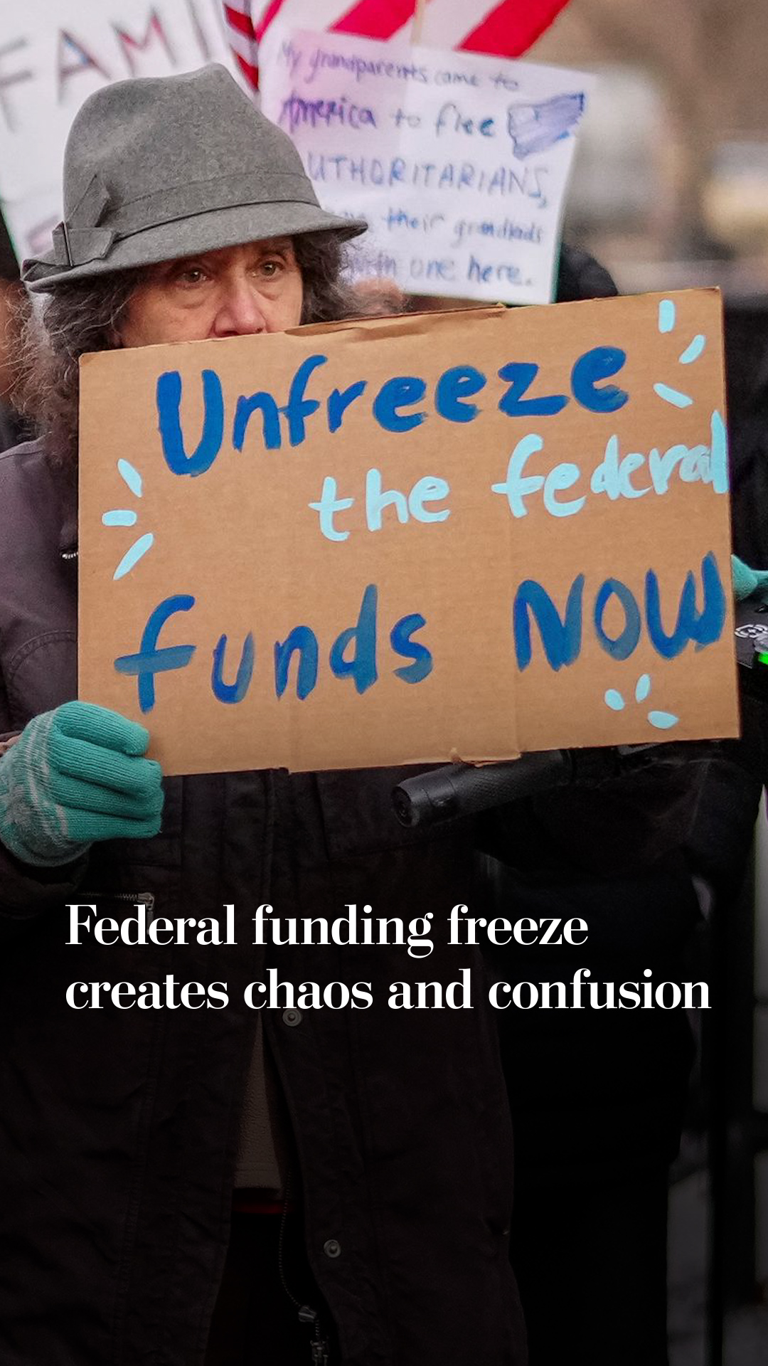 Federal funding freeze creates chaos and confusion