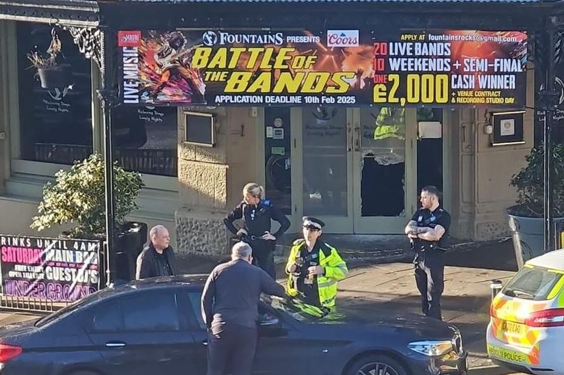 Police issue statement over Llandudno bar raid