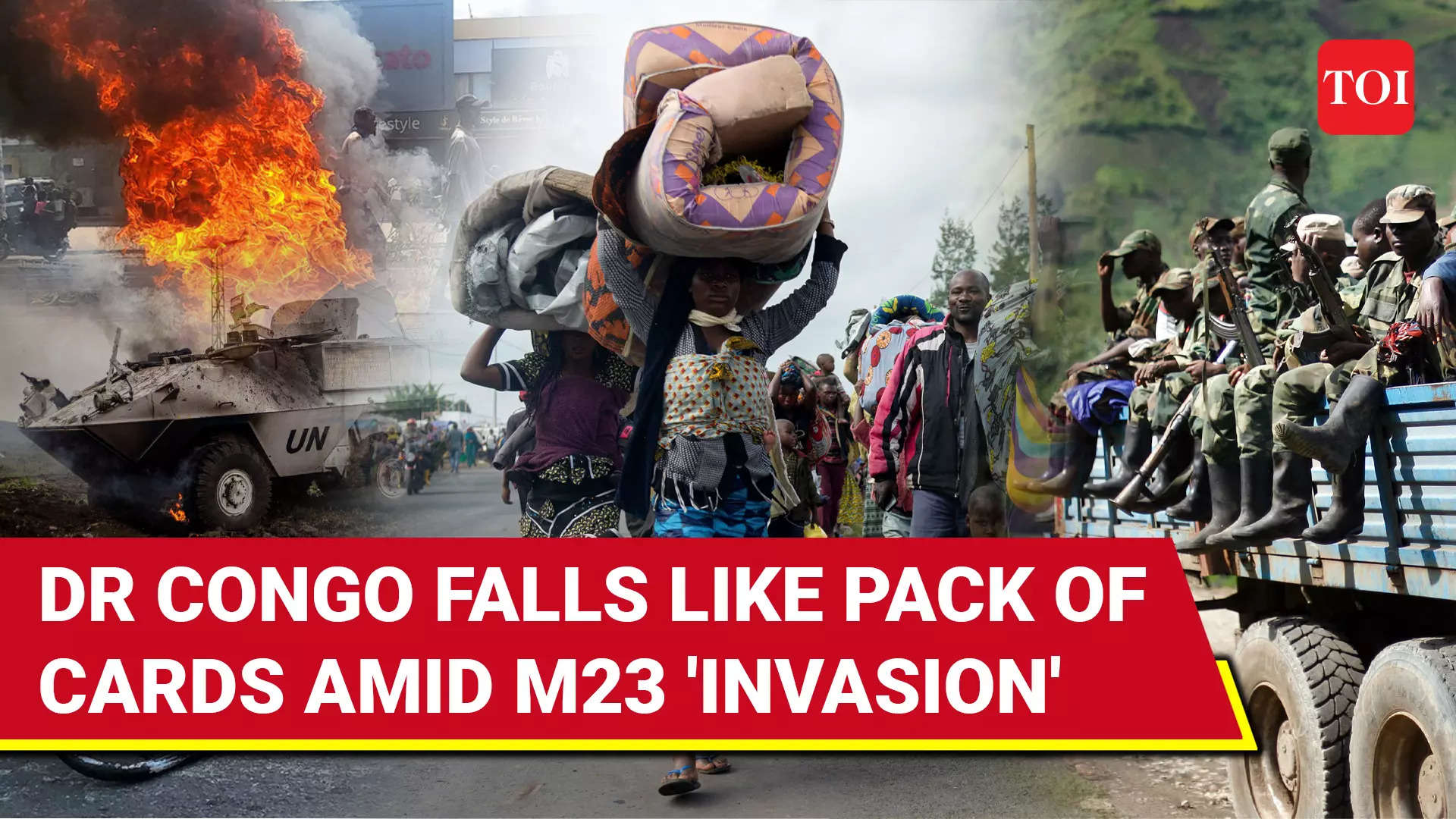 DR Congo Invasion: Rwanda-backed M23 Rebels Storm Bukavu After Goma ...