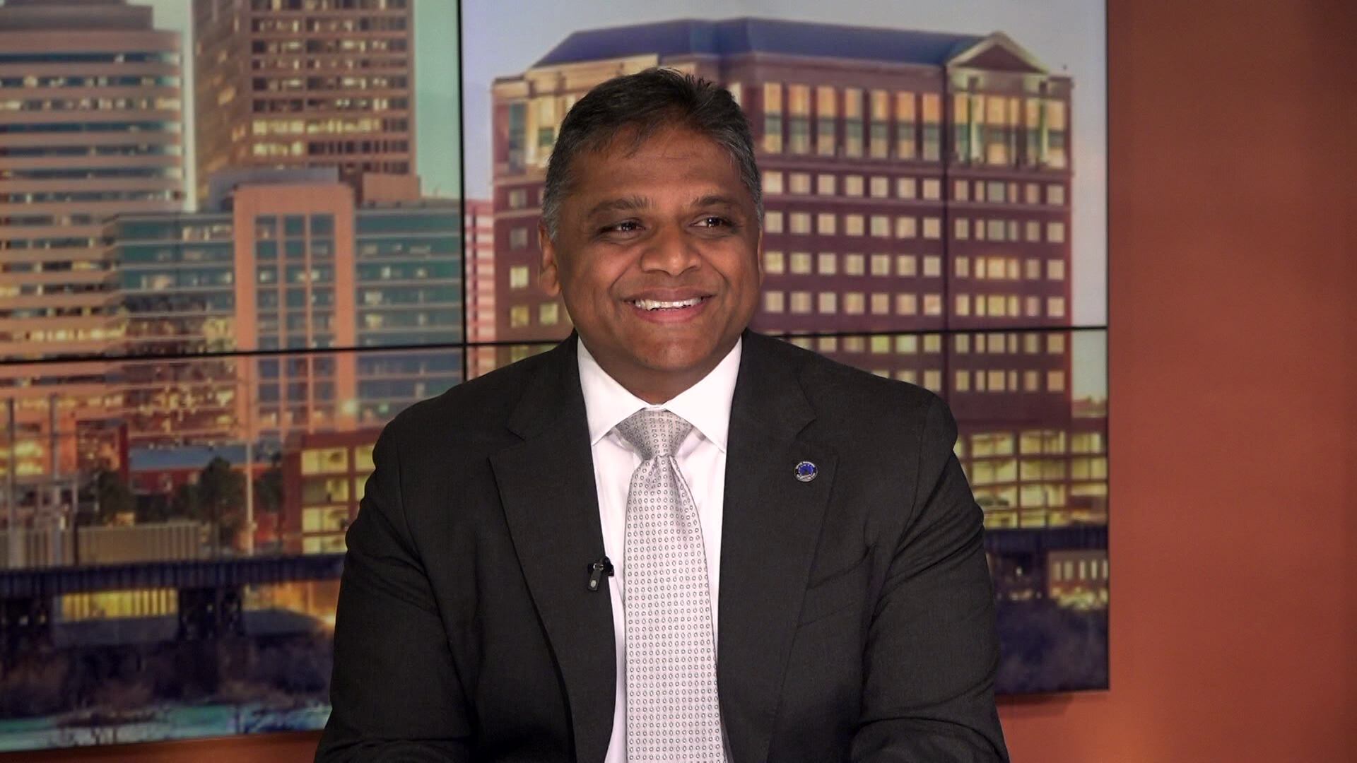 Mayor Avula takes on funding freeze, immigration, water crisis