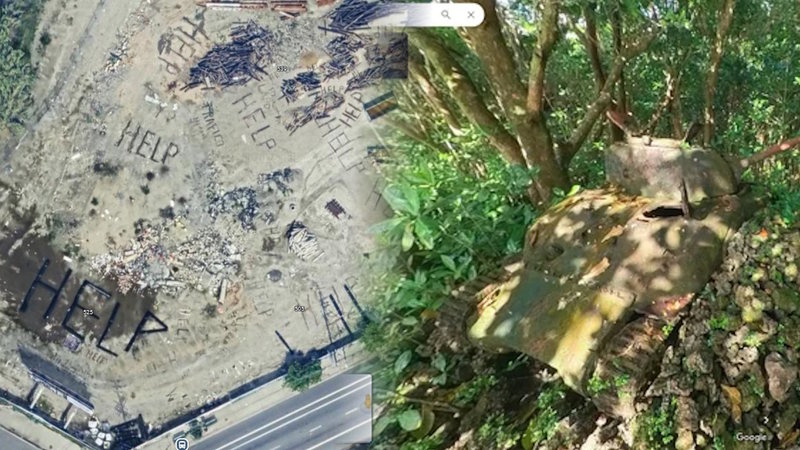22 Funny, Weird And Even Scary Things People Randomly Found On Google Maps