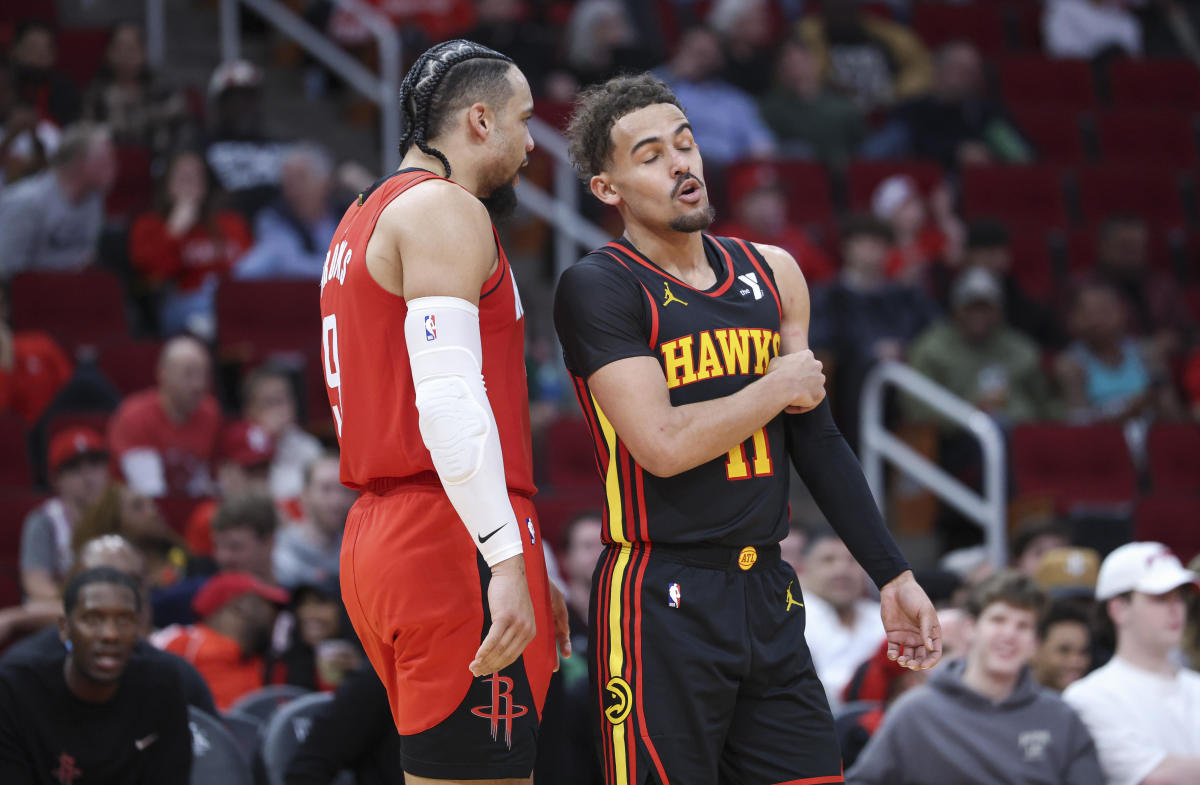 Trae Young Throws Shade at Officials Over Dillon Brooks Altercation