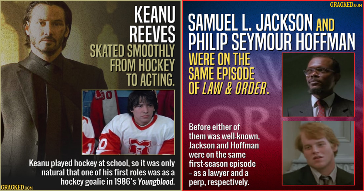 18 Weird Early Roles Your Favorite Actors Actually Played