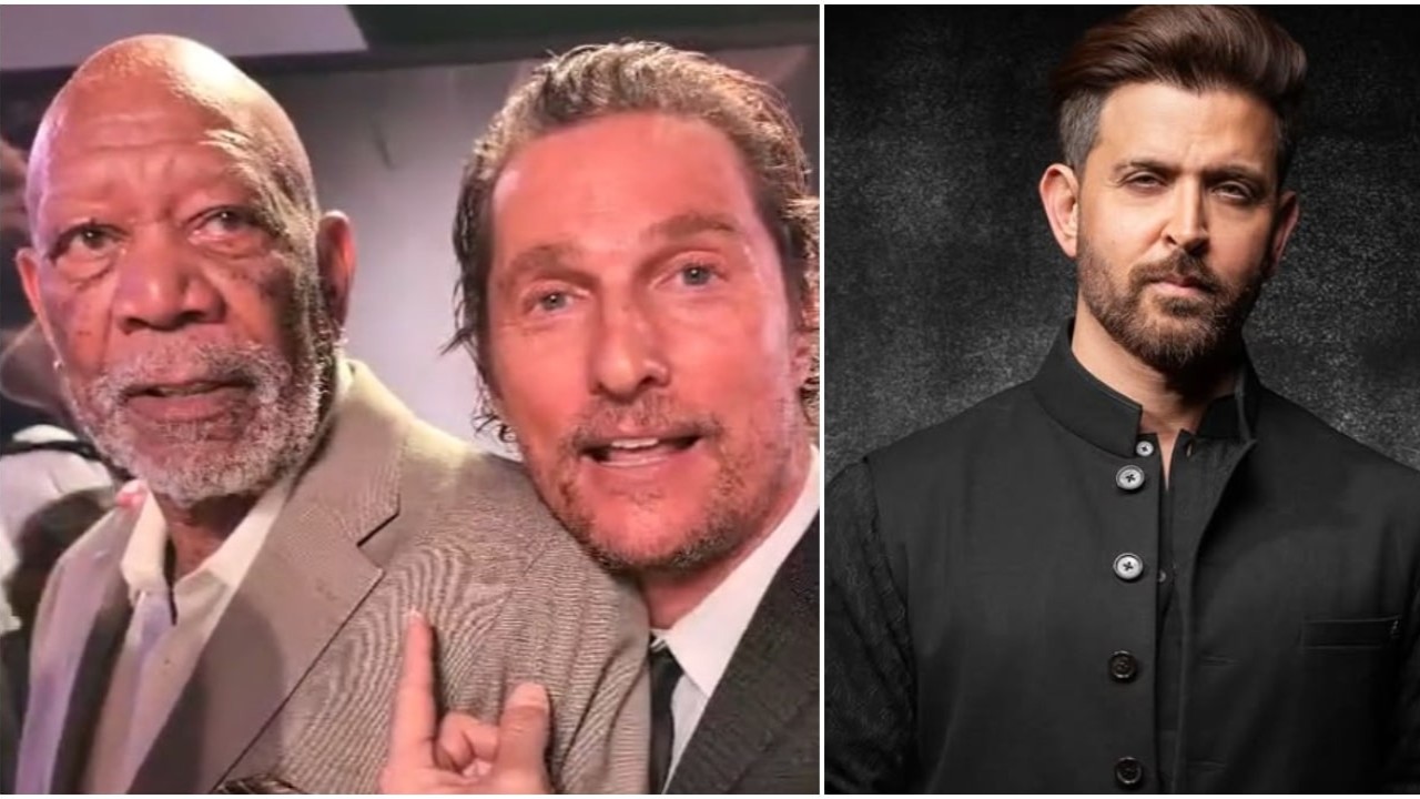 Hrithik Roshan can't keep calm as he joins Morgan Freeman and Matthew ...