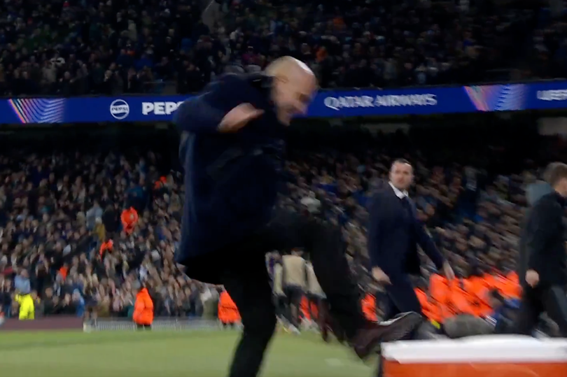 Pep Guardiola's meltdown sees seething Man City boss kicking bottles ...