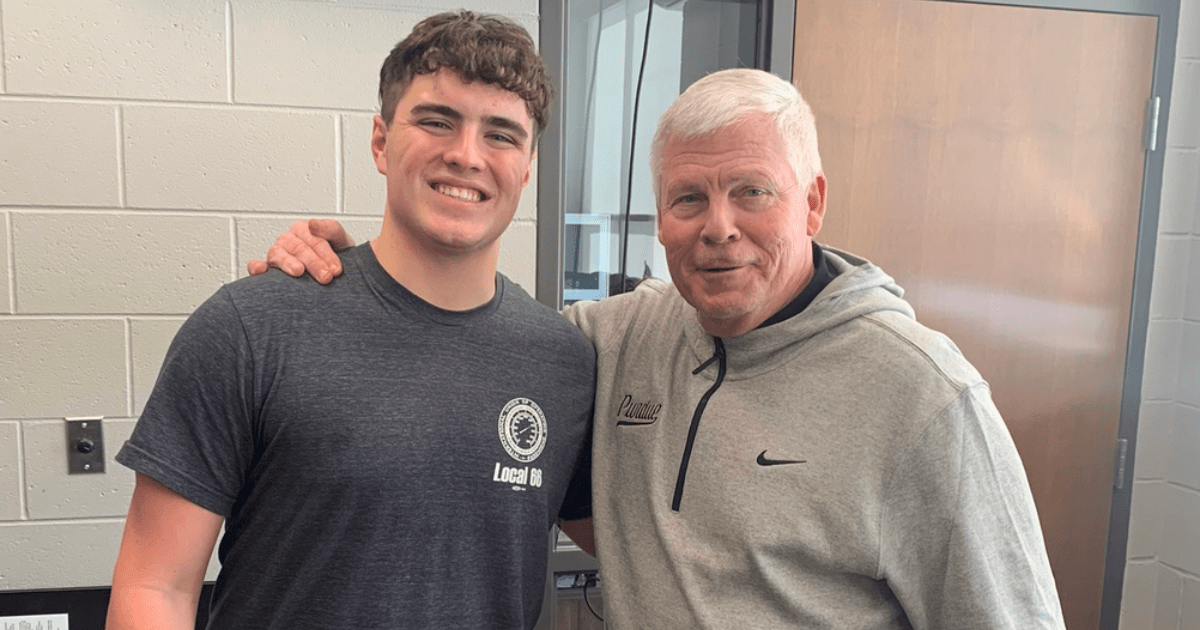 Purdue adds commitment from long snapper