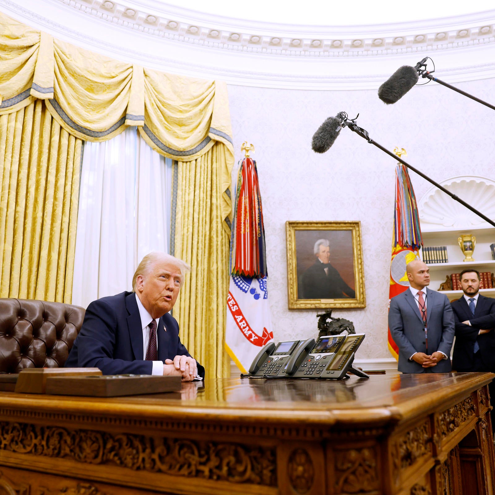 Trump says he'll impose tariffs on oil and gas imports next month