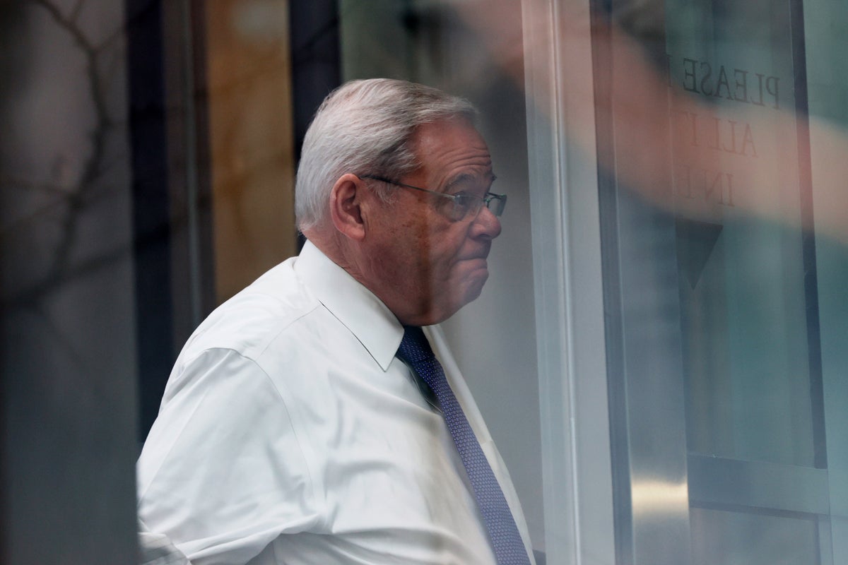 Disgraced former US Senator Bob Menendez weeps as he's sentenced to 11 ...