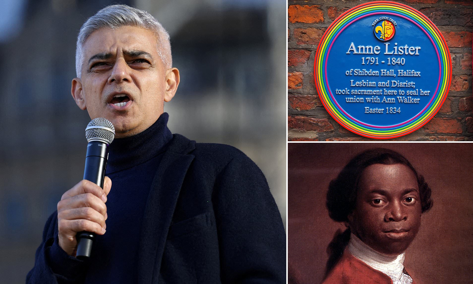 Fury as Sadiq Khan splurges £2.1 million on woke statues commission