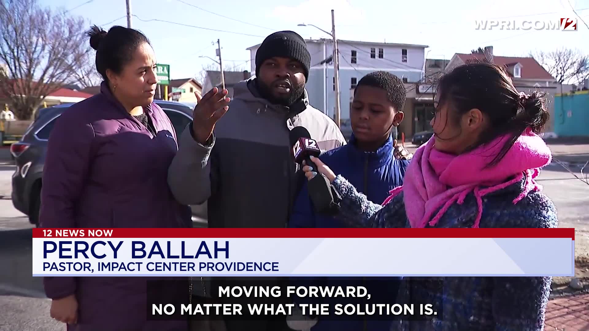 VIDEO NOW: Providence pastor shares message of strength as crews work ...