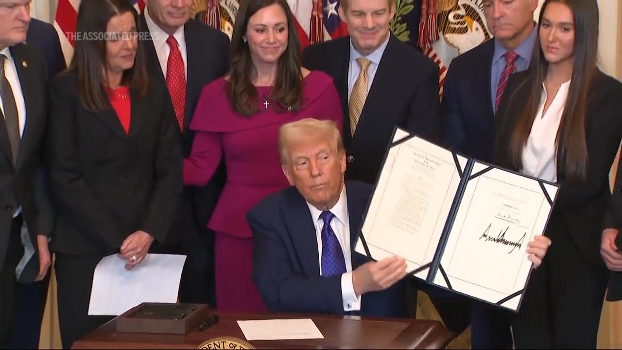 Trump signs the Laken Riley Act into law, the first bill of his second ...
