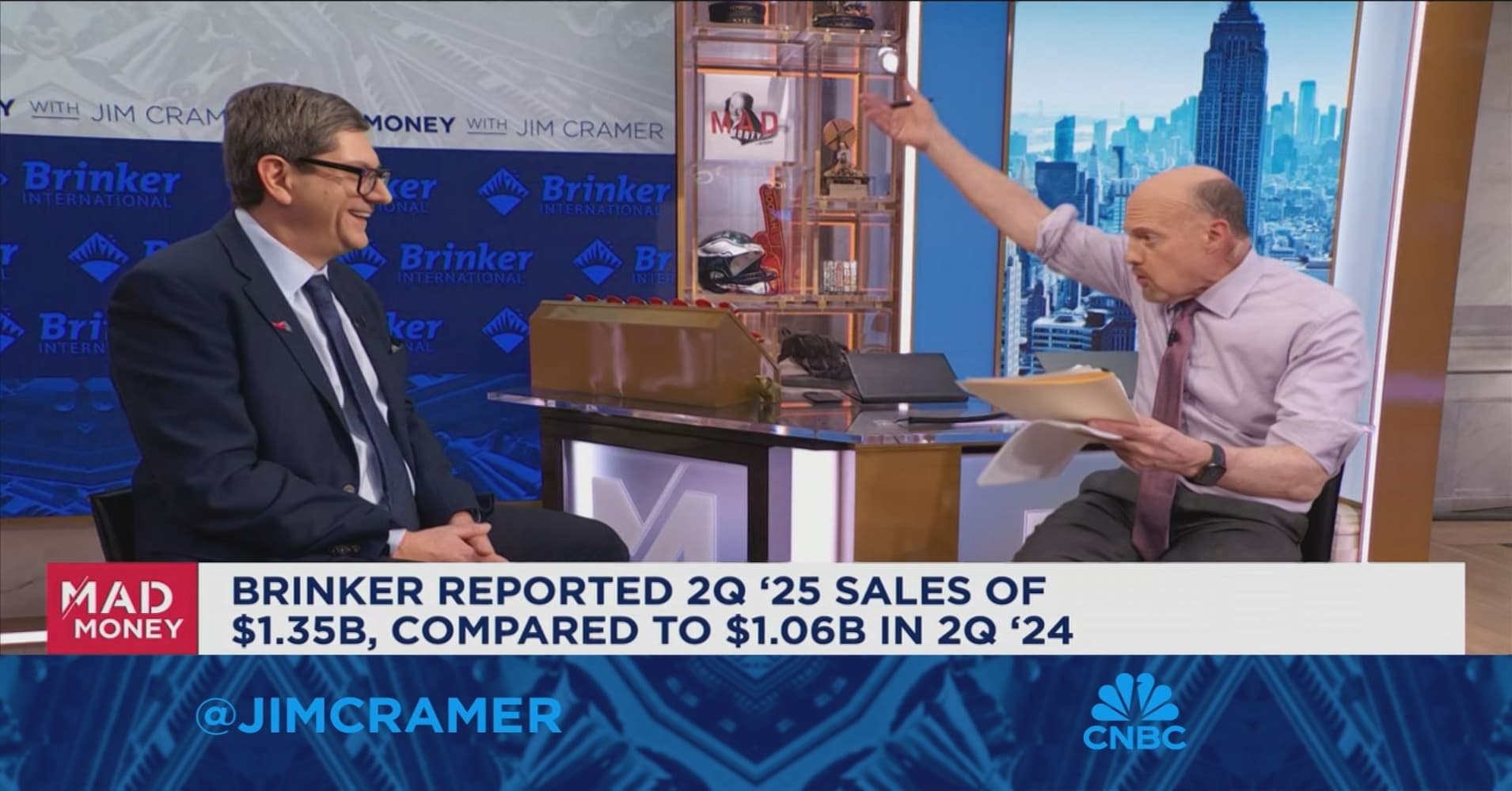 Brinker CEO Kevin Hochman goes one-on-one with Jim Cramer