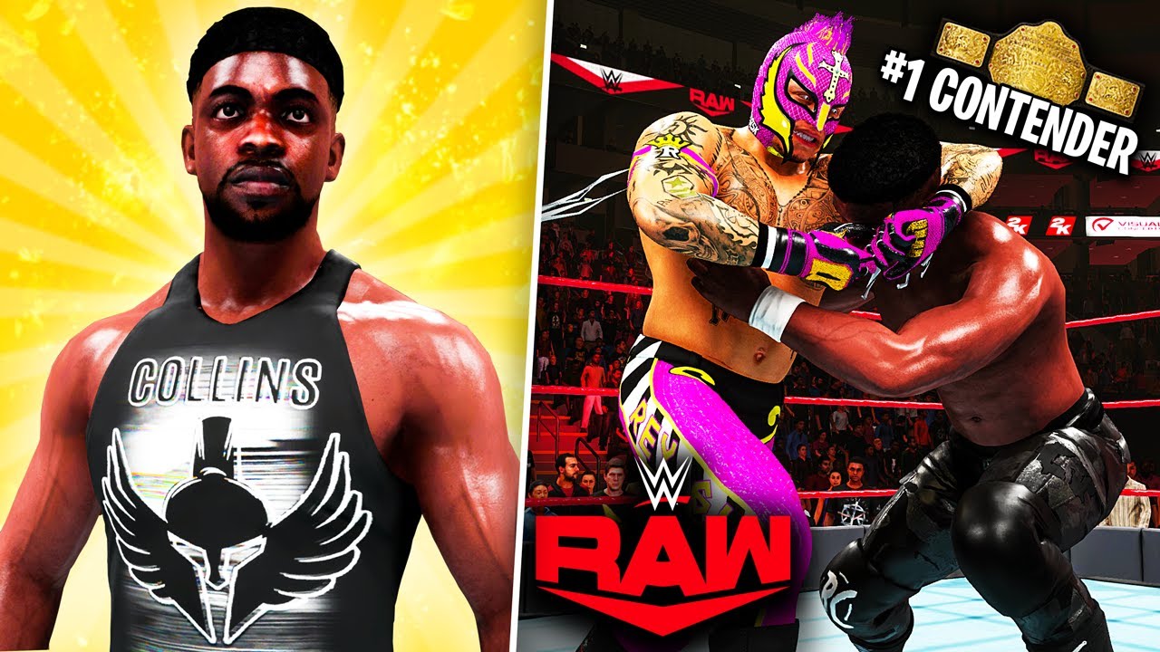 Brandon Collins Returns to RAW!! (WWE 2K MyCAREER)
