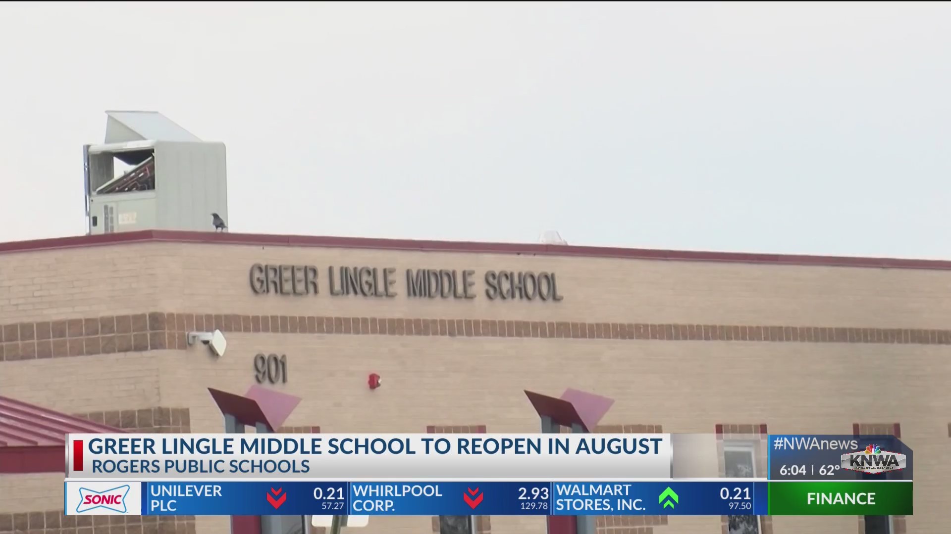 Greer Lingle Middle School to reopen in August
