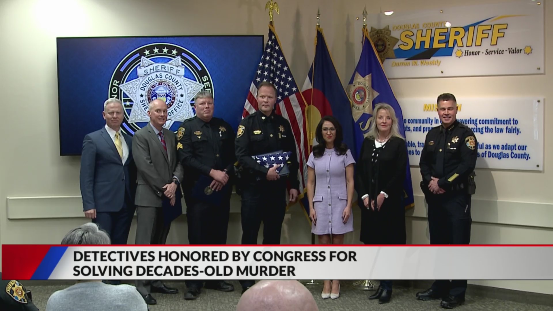 Rep. Boebert recognizes Douglas County detectives for work on cold case