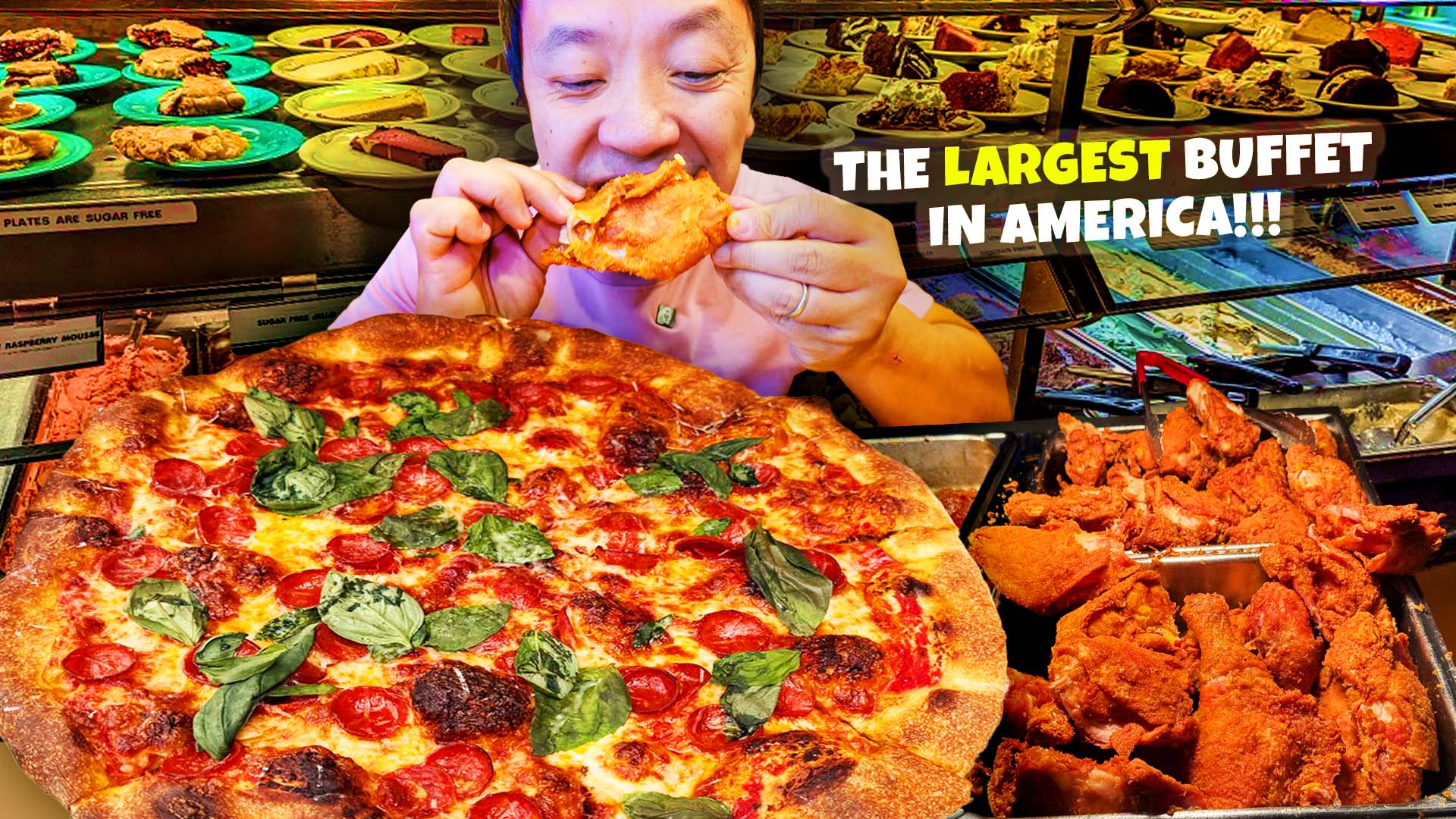 Eating at America’s LARGEST Amish Buffet! 🍽️ (Shady Maple Smorgasbord ...