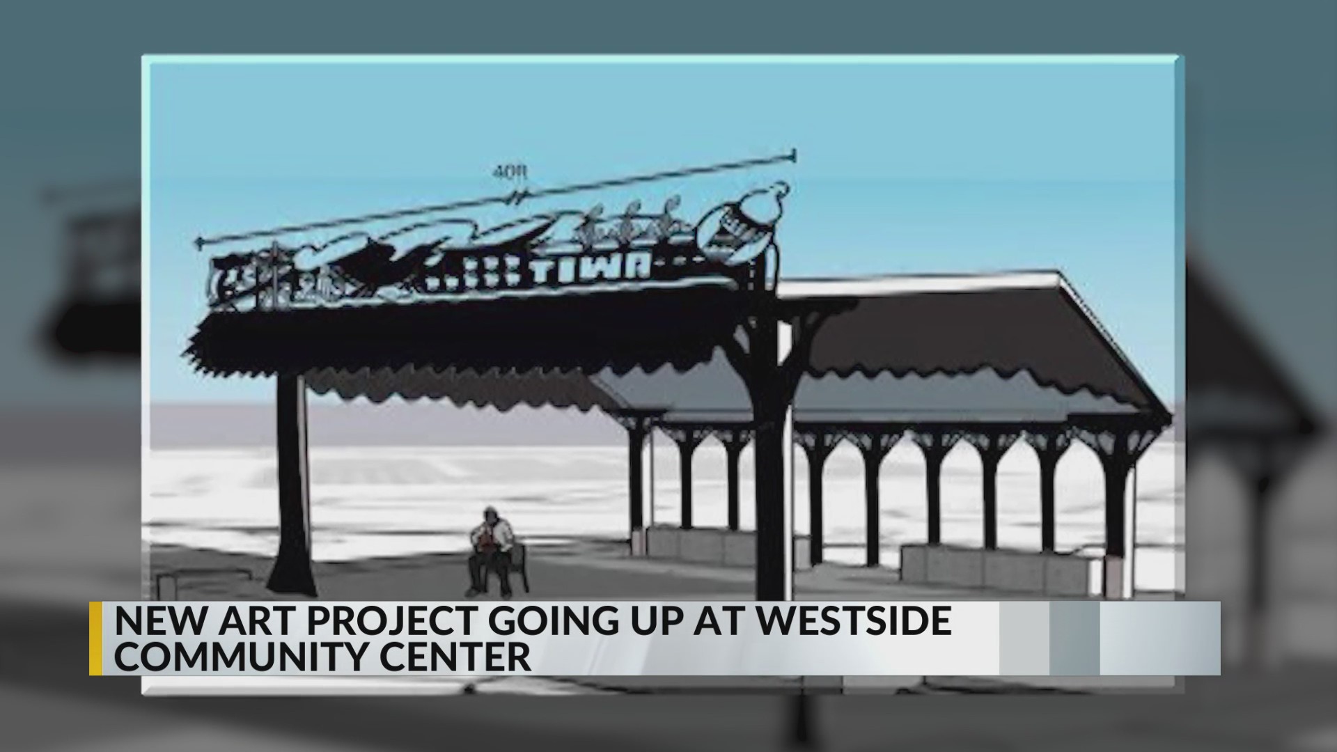 New art project going up at Bernalillo County's Westside Community Center