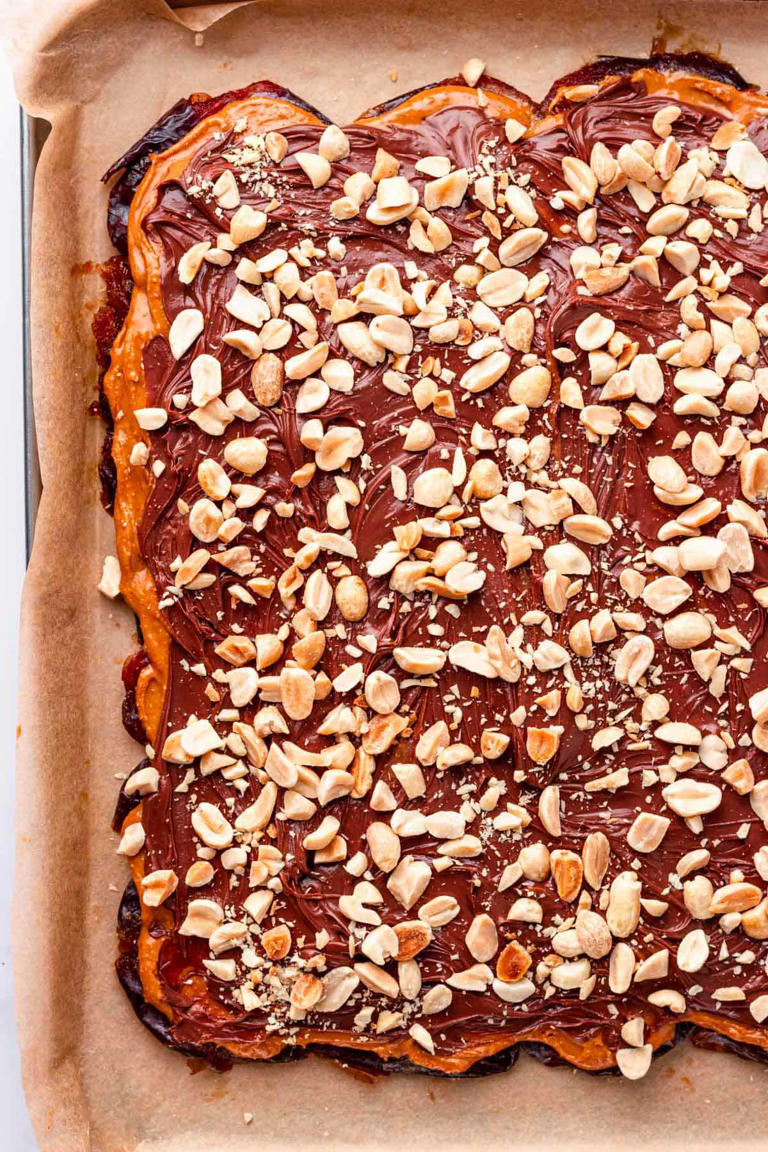 Date Bars (with Peanut Butter and Chocolate)