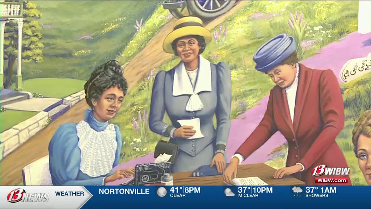 Women’s suffragette mural unveiled at Kansas Statehouse on Kansas Day