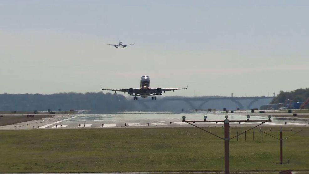 ATC tells pilot landing at DCA to perform go-around to avoid another ...