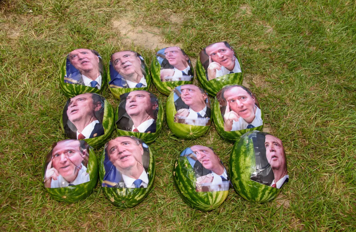 Child Launched Democratic Senator's "Watermelon Head" at Kash Patel ...