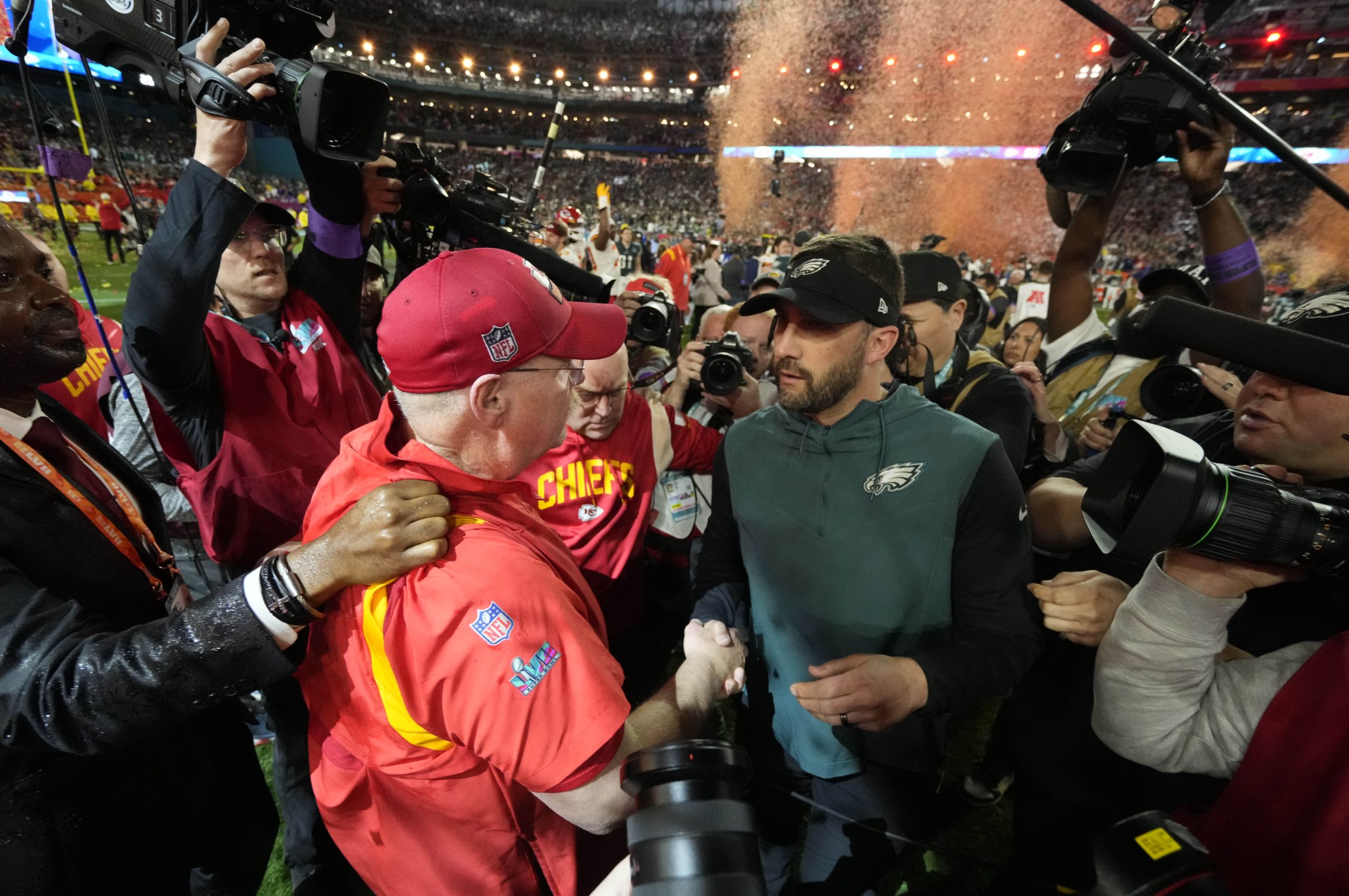 Andy Reid once fired Nick Sirianni - they meet again in Super Bowl