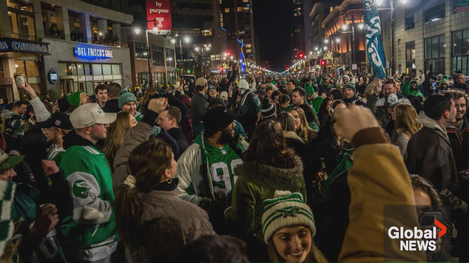 Toronto man dies from street pole fall while celebrating Eagles’ win