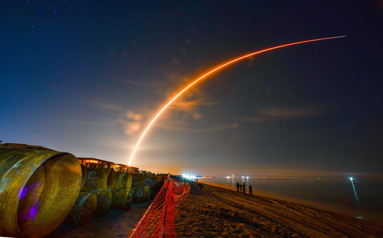 Back-to-back SpaceX rocket launches: List of Florida beaches, parks ...