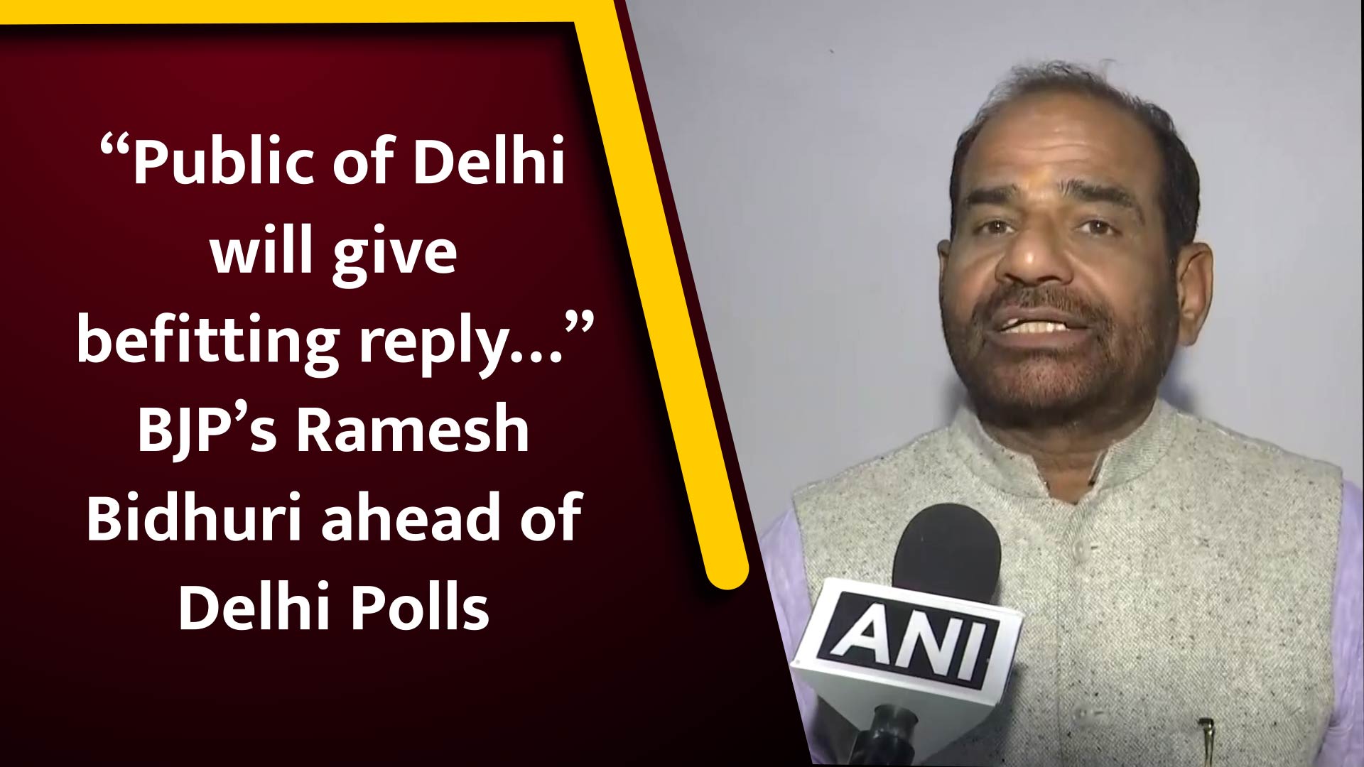 “Public of Delhi will give befitting reply…” BJP’s Ramesh Bidhuri ahead ...