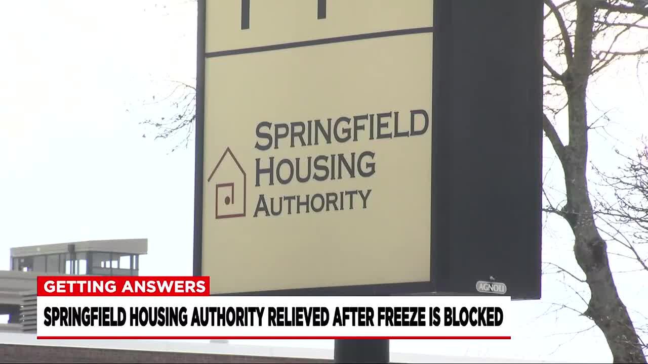 Springfield Housing Authority relieved after funding freeze is blocked