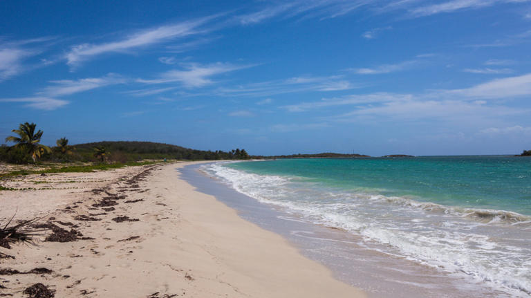 One Of Puerto Rico's Prettiest Coastlines Is A Remote, Crescent-Shaped ...