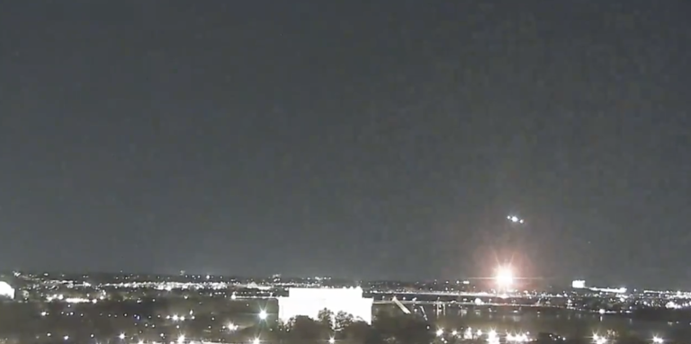 Terrifying Video Emerges From Plane Crash In Washington, D.C.