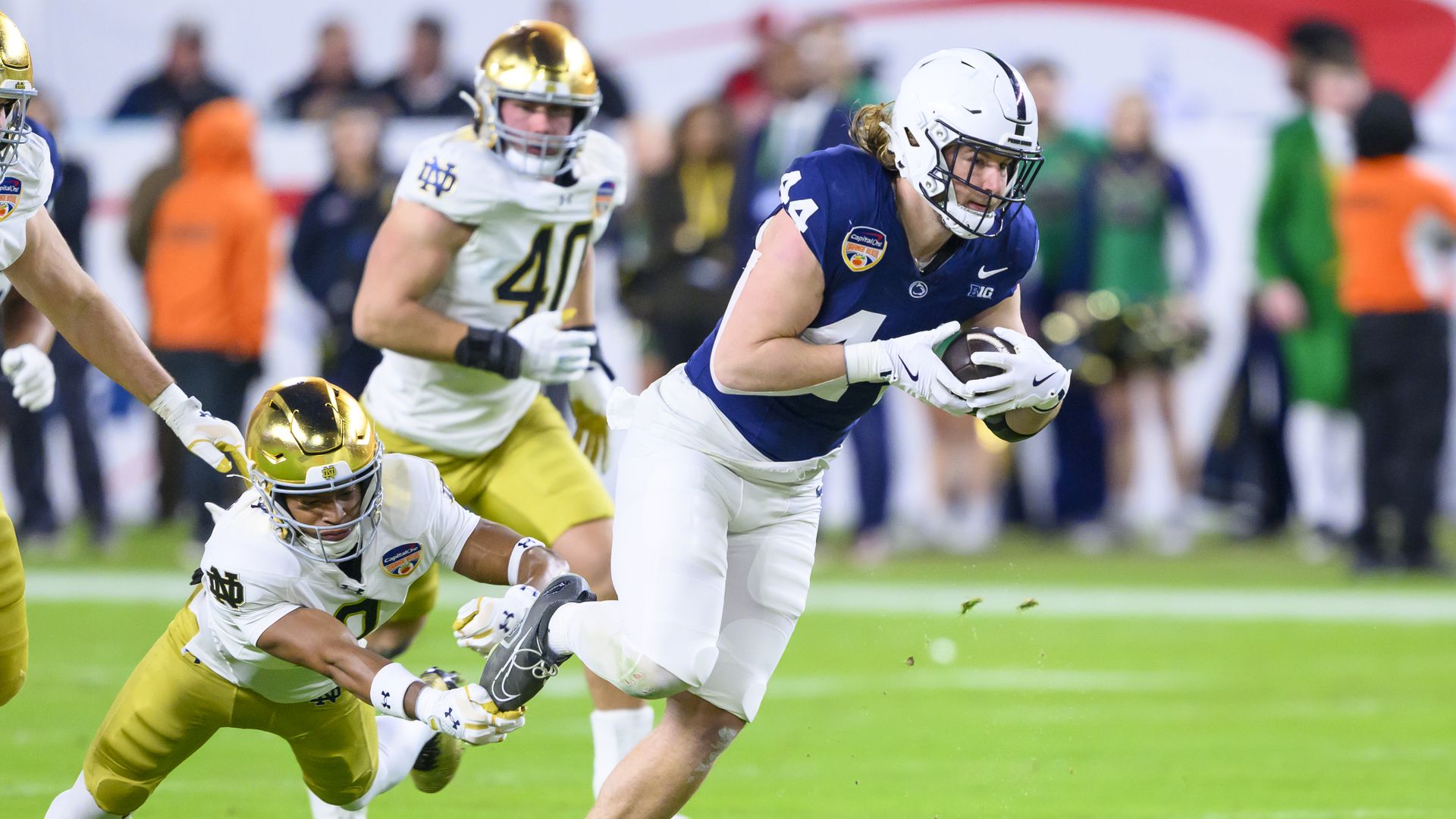 PFF projects Colts to select top tight end Tyler Warren in 2025 NFL ...