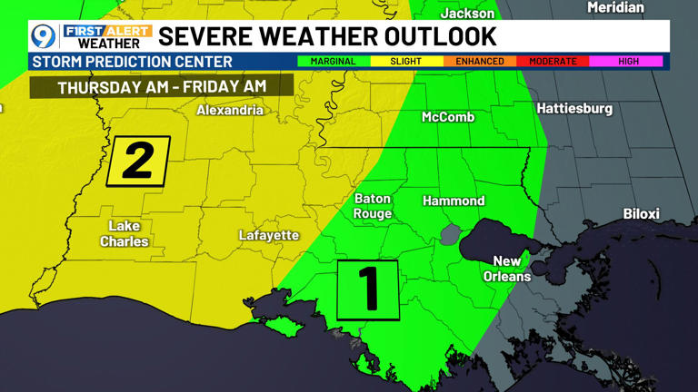 FIRST ALERT: Storms on the way, a few could be strong