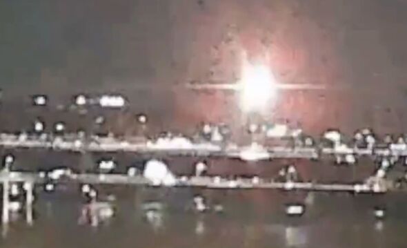 Washington plane crash: Video captures fireball explosion at Ronald ...