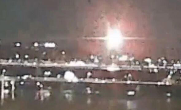 Washington plane crash: Video captures fireball explosion at Ronald ...