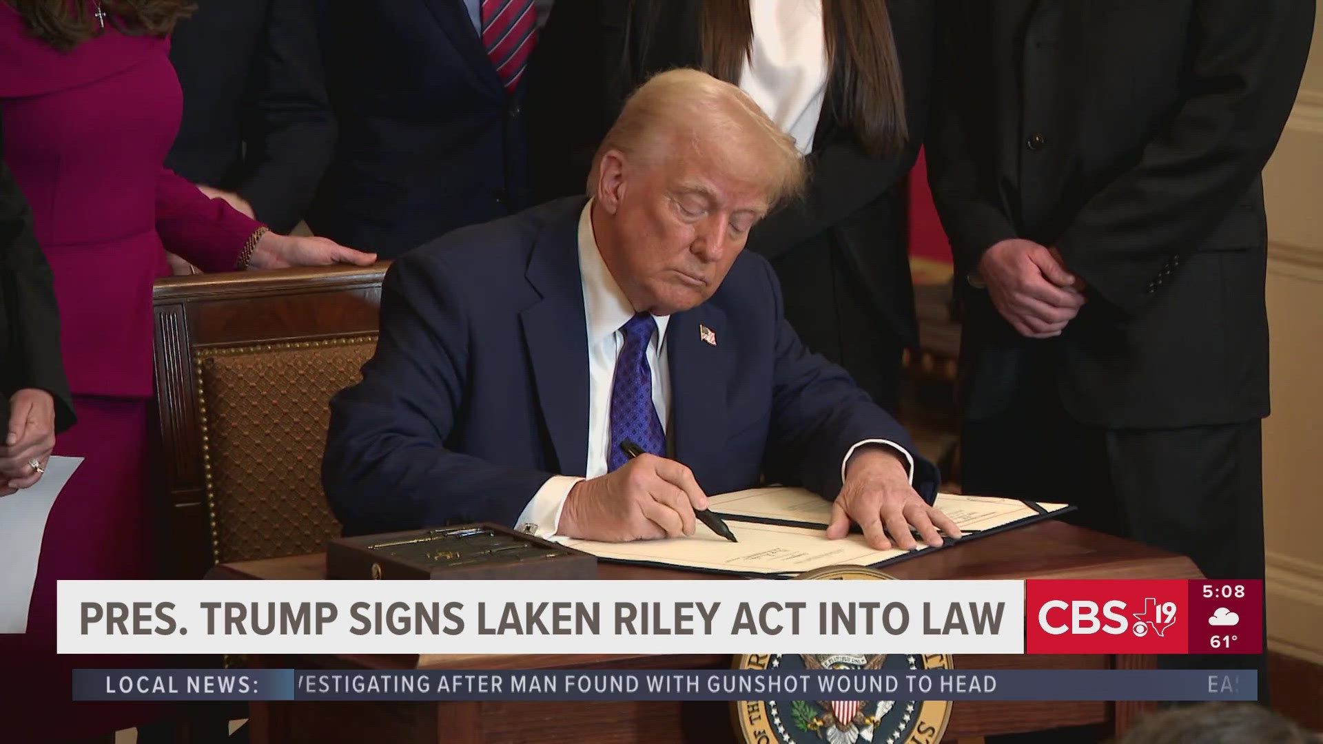 Trump signs Laken Riley act into law