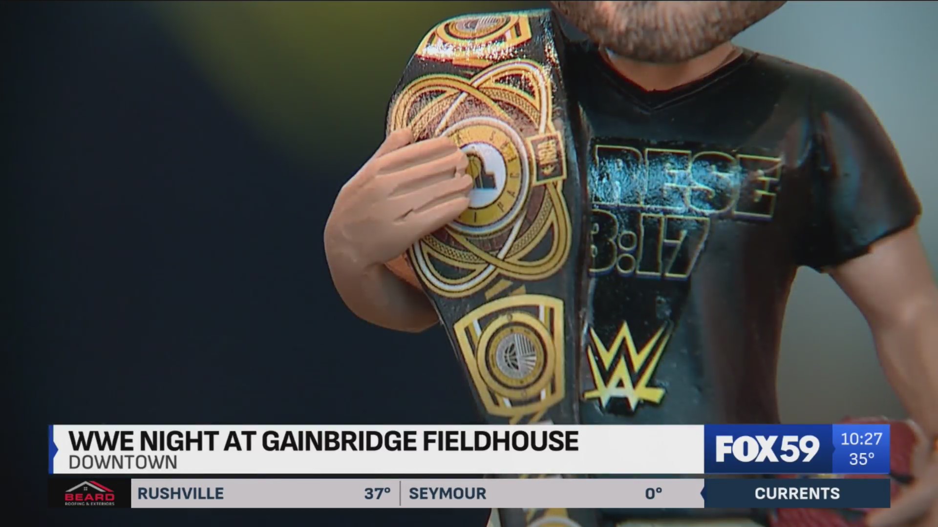 Fans celebrate WWE Night at Gainbridge Fieldhouse