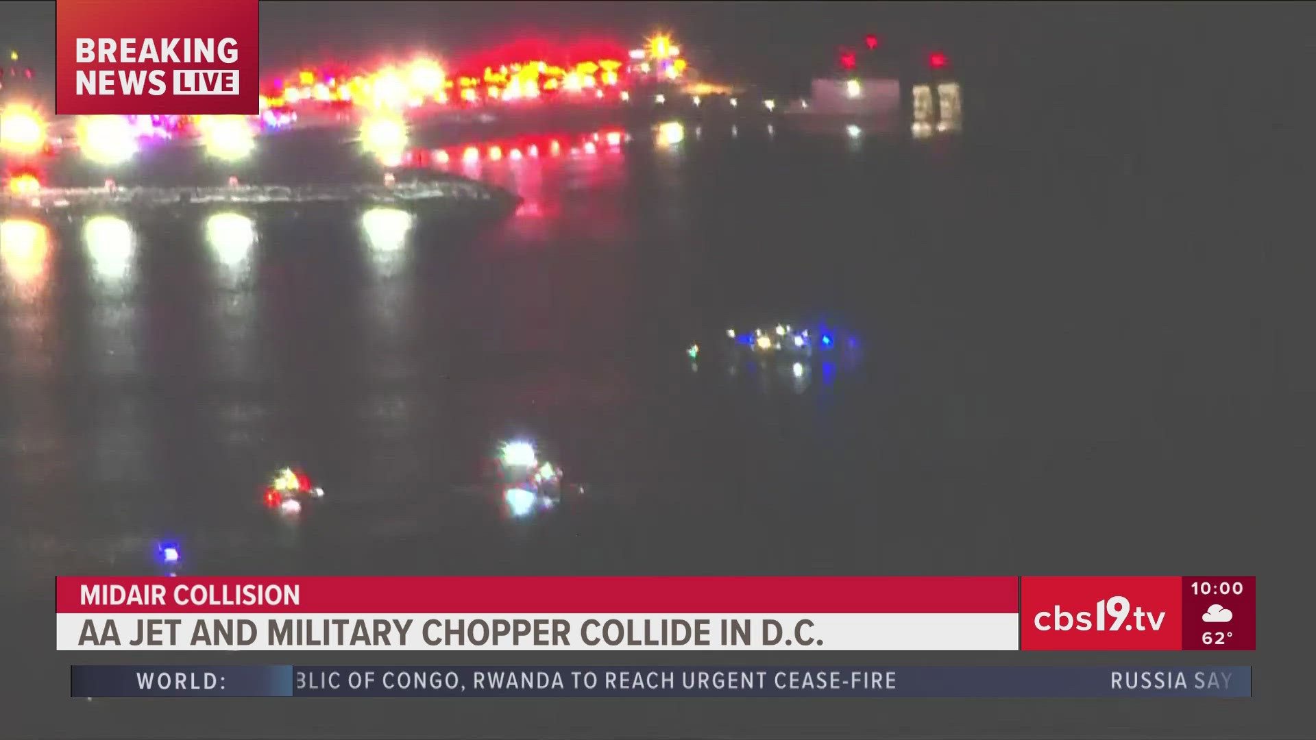 BREAKING: American Airlines plane crashed into military helicopter near ...