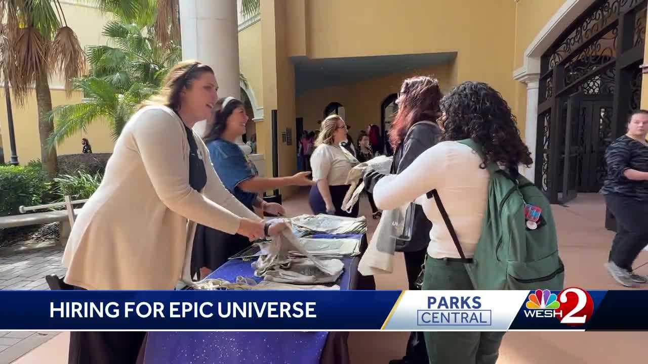 Universal Orlando holds hiring event at UCF Rosen College