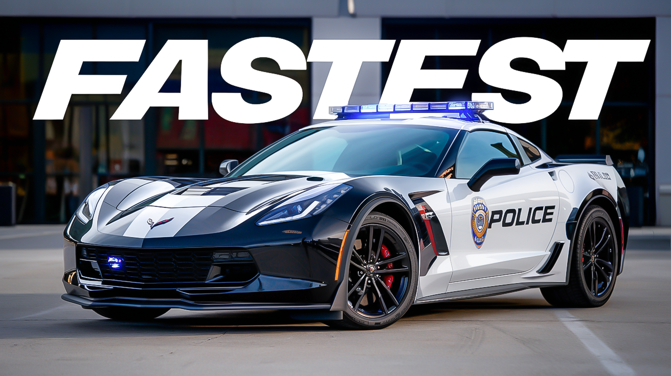 The World's Fastest Police Cars – Only One American Car Made It