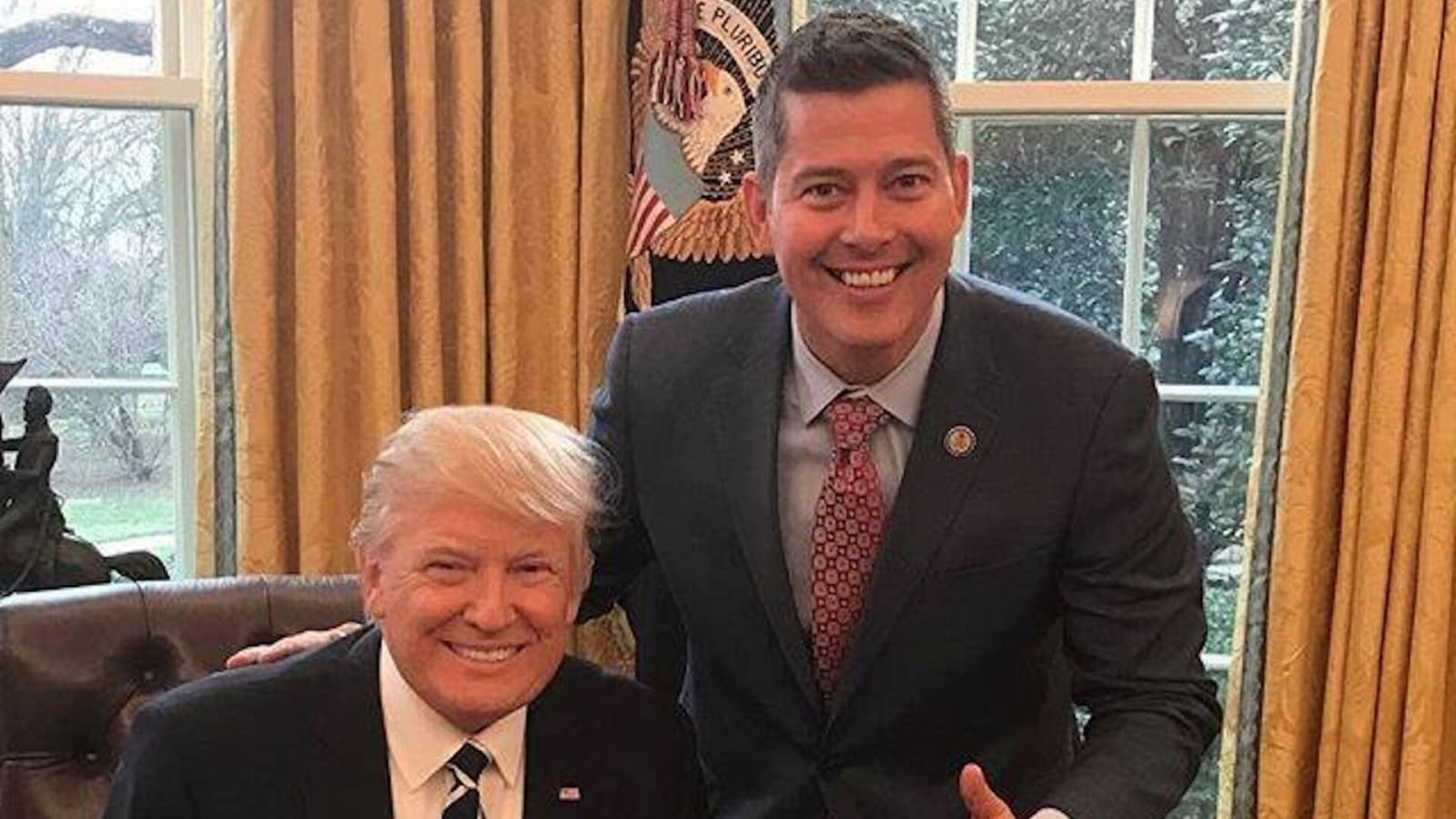 Sean Duffy takes helm of $110 billion U.S. Department of Transportation